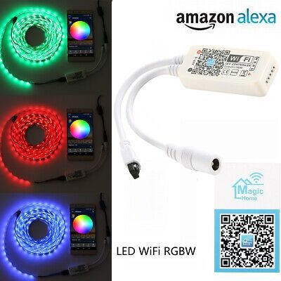 Magic Home RGB RGBW RGBIC Smart WiFi App Alexa Controller Dimmer For ...