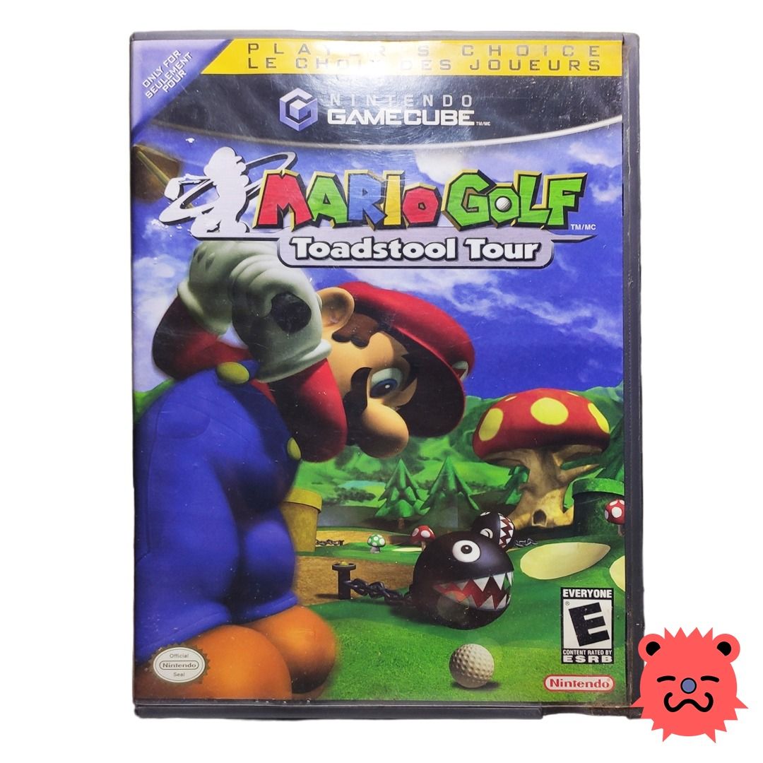 Mario Golf toadstool tour game for Nintendo Gamecube | Player's choice ...