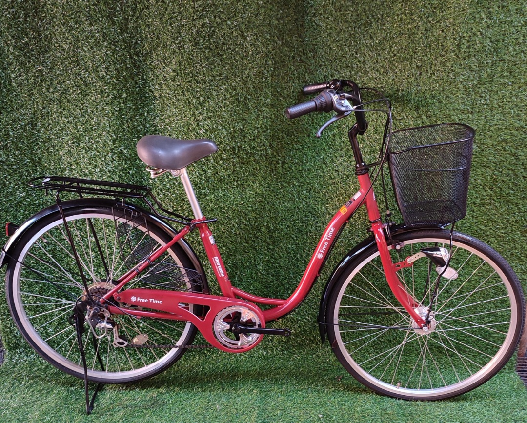 Maruishi Free Time Japanese Bike 26", Sports Equipment, Bicycles & Parts, Bicycles on Carousell
