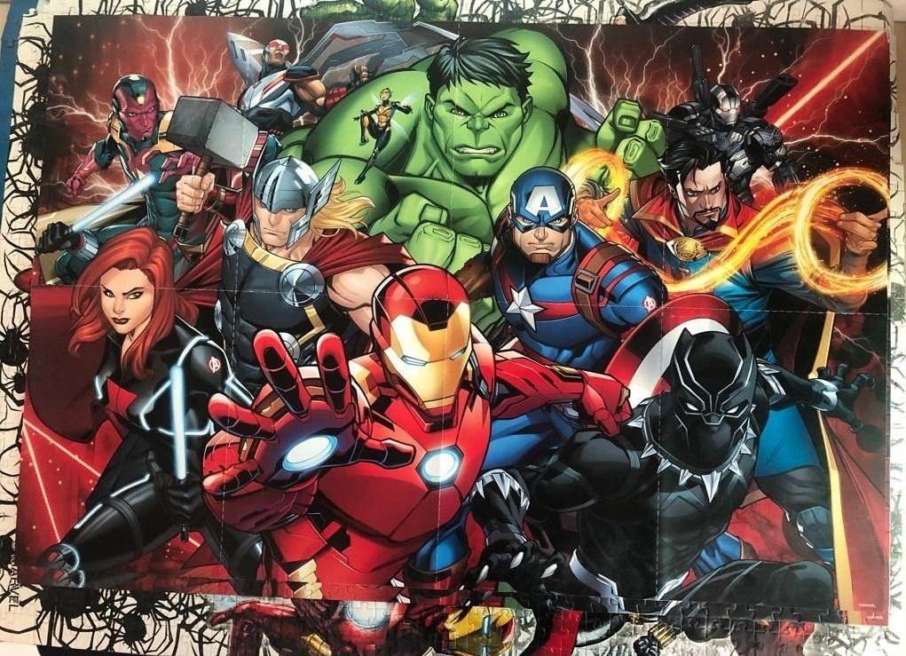 MARVEL Avengers Poster, Hobbies & Toys, Collectibles & Memorabilia, Fan ...