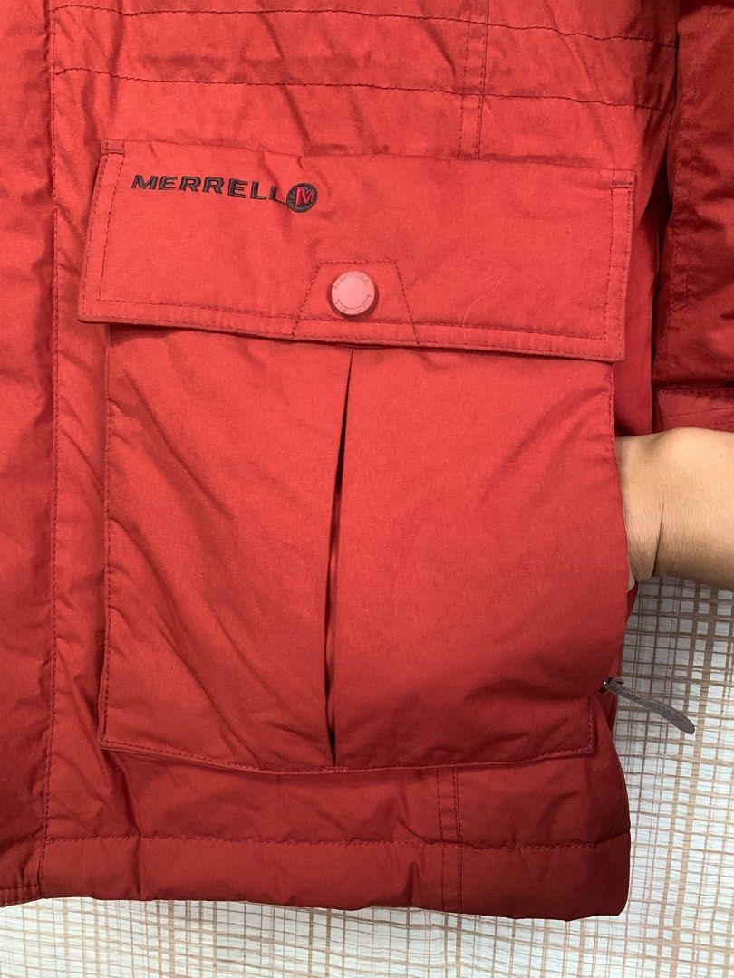 Merrell (Jungle Neck) Unisex Raccoon Field Down Jacket, Men's Fashion ...