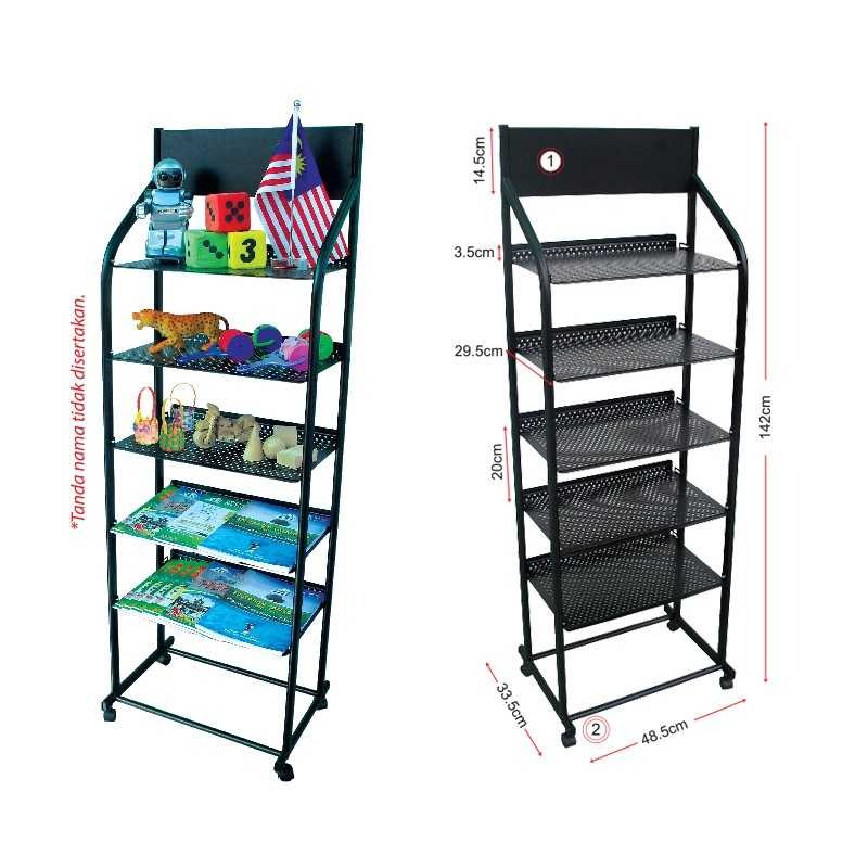 MES Horizontal Display Rack, Hobbies & Toys, Stationery & Craft ...