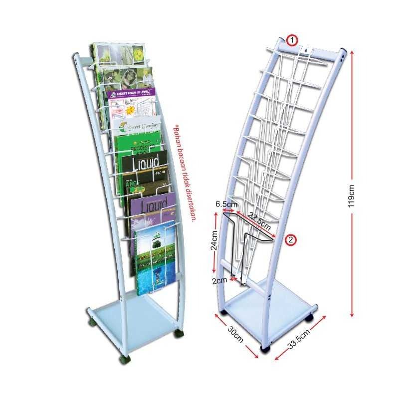 MES Vertical Display Rack, Hobbies & Toys, Stationery & Craft ...