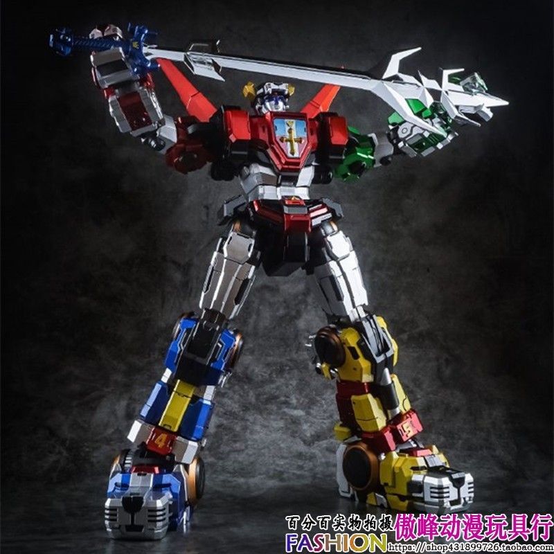 Metal Build Voltron by Titan Model - metallic coating, cannot transform ...