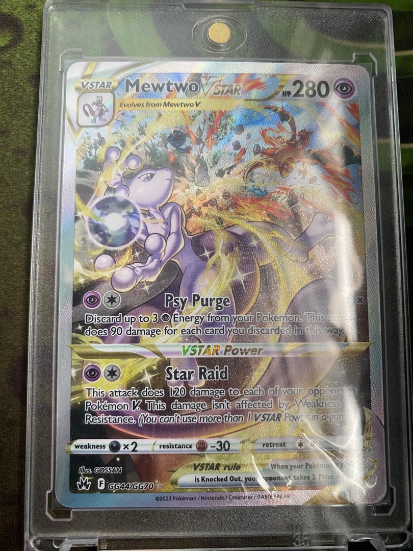Mewtwo Vstar Ultra Rare ( Crown Zenith Galarian Gallery ), Hobbies ...