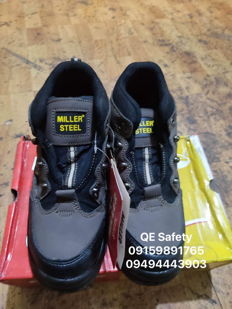 Miller Steel Safety Shoes, Men's Fashion, Footwear, Casual Shoes on ...