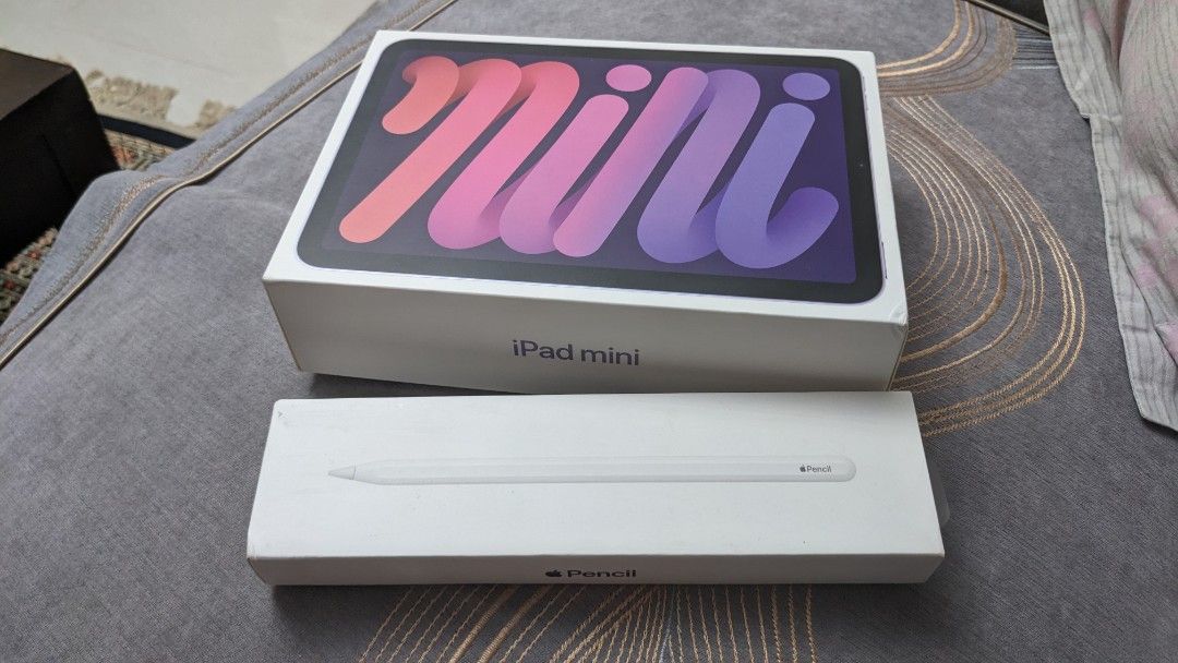 Mint Ipad mini 6 LILAC(rare colour), 64gb wifi, Mobile Phones & Gadgets ...