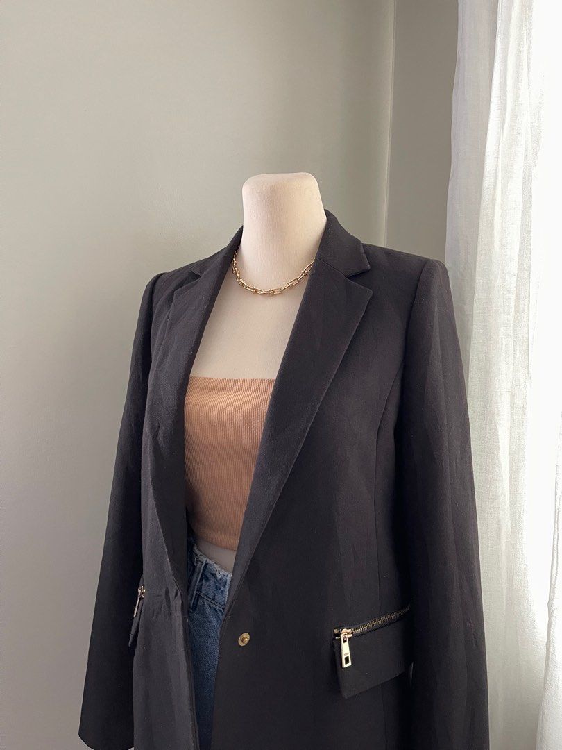 Mixxo Blazer (Korean Brand), Women's Fashion, Coats, Jackets and ...