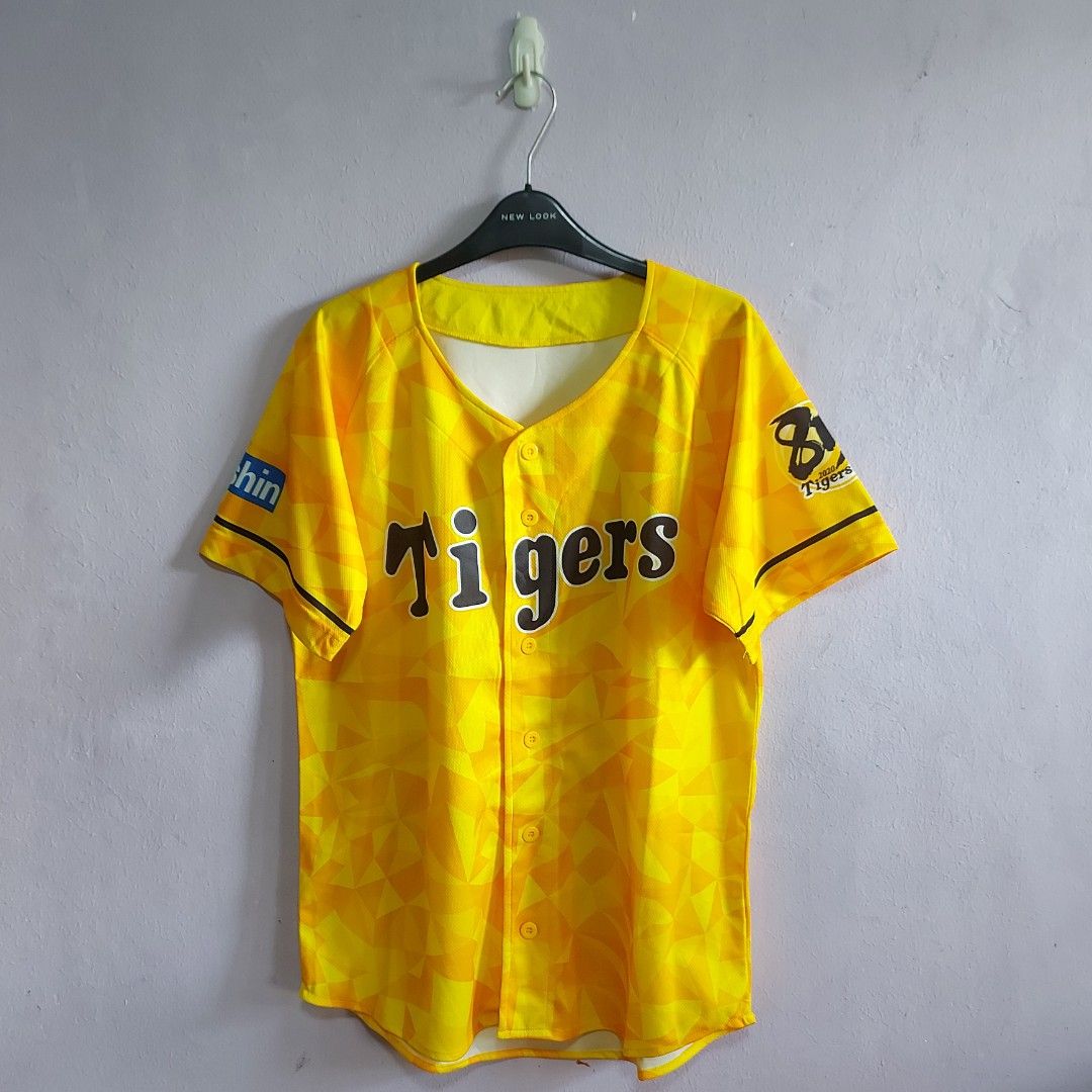 Mizuno "Tigers" Baseball Shirt, Men's Fashion, Activewear on Carousell