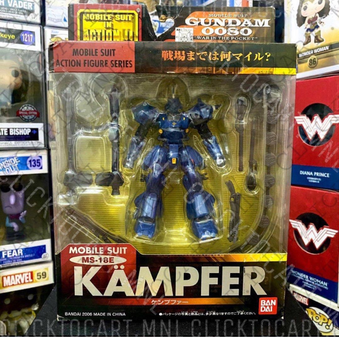 Mobile Suit in Action Figure Series MS-18E KAMPFER Mobile Suit Gundam ...
