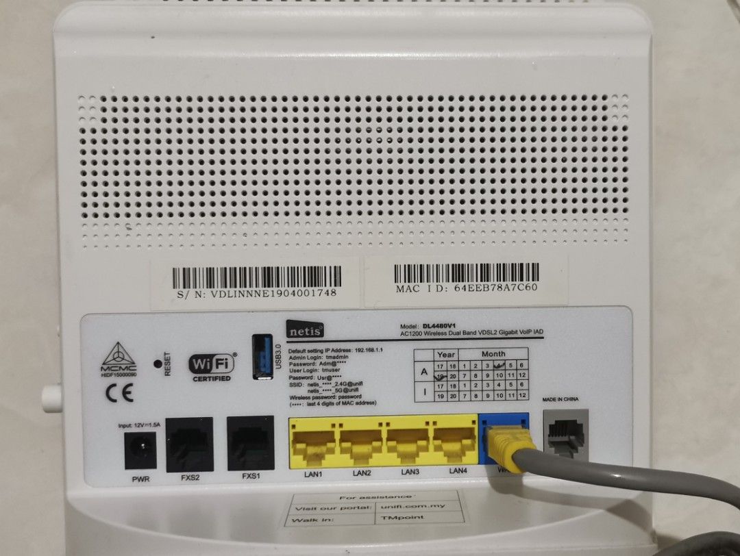 Router & Modem Unifi, Computers & Tech, Parts & Accessories, Networking ...