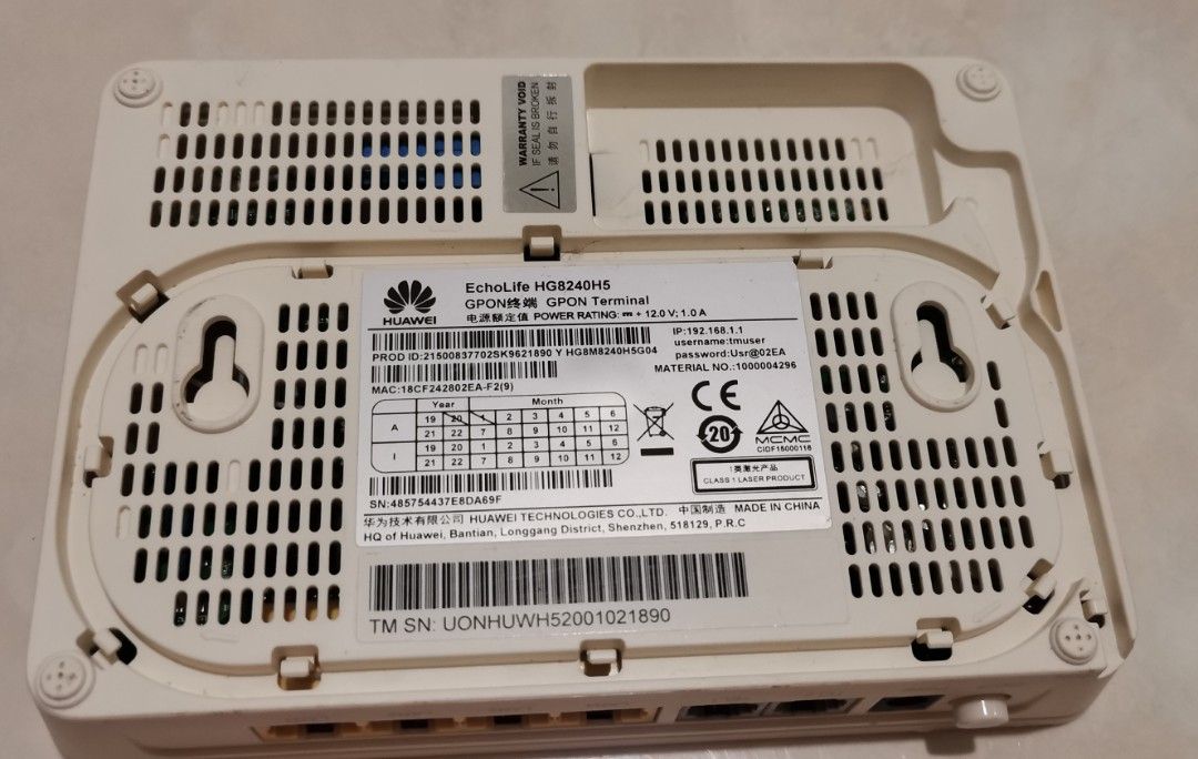 Router & Modem Unifi, Computers & Tech, Parts & Accessories, Networking ...