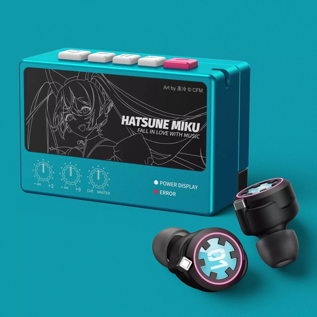 Moeyu x Hatsune Miku - Wireless Bluetooth Earbuds - BT 5.2 - Noise ...