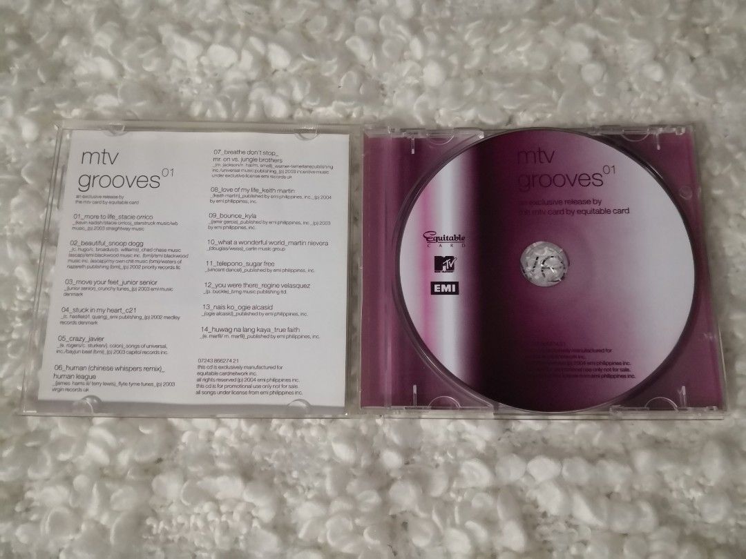 2004 MTV Superstars and MTV Grooves CD Album Collection, Hobbies & Toys ...