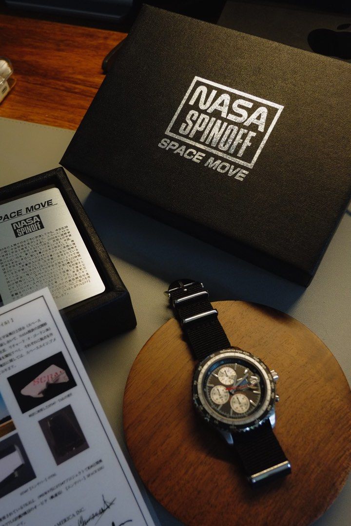 NASA Spinoff Space Move Chronograph, Men's Fashion, Watches ...