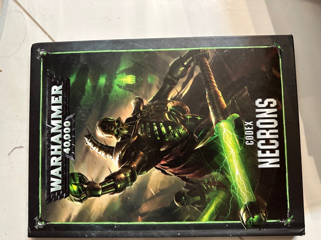 Necron codex, Hobbies & Toys, Toys & Games on Carousell
