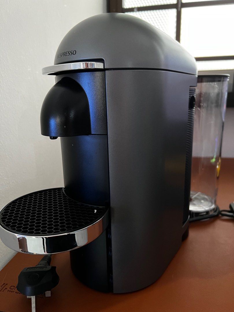 Nespresso VertuoPlus Premium Titan, TV & Home Appliances, Kitchen ...