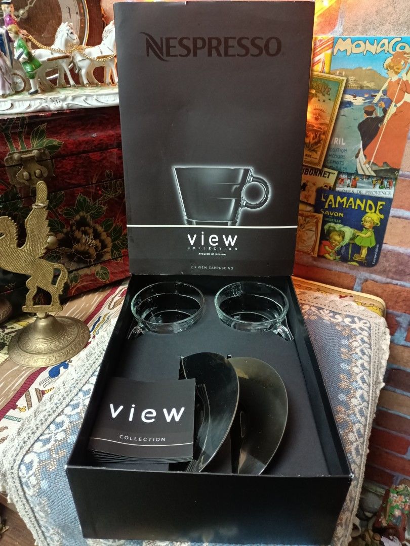 Nespresso View Collection Cappuccino Cups And Saucers Tv And Home