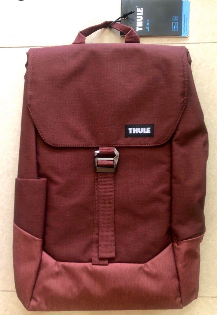 New & Authentic - THULE Lithos Backpack laptop office work, volume 16L ...