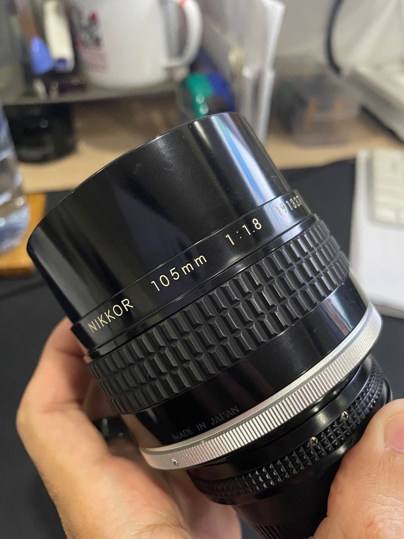 Nikon 105mm f1.8 AI-S, Photography, Lens & Kits on Carousell