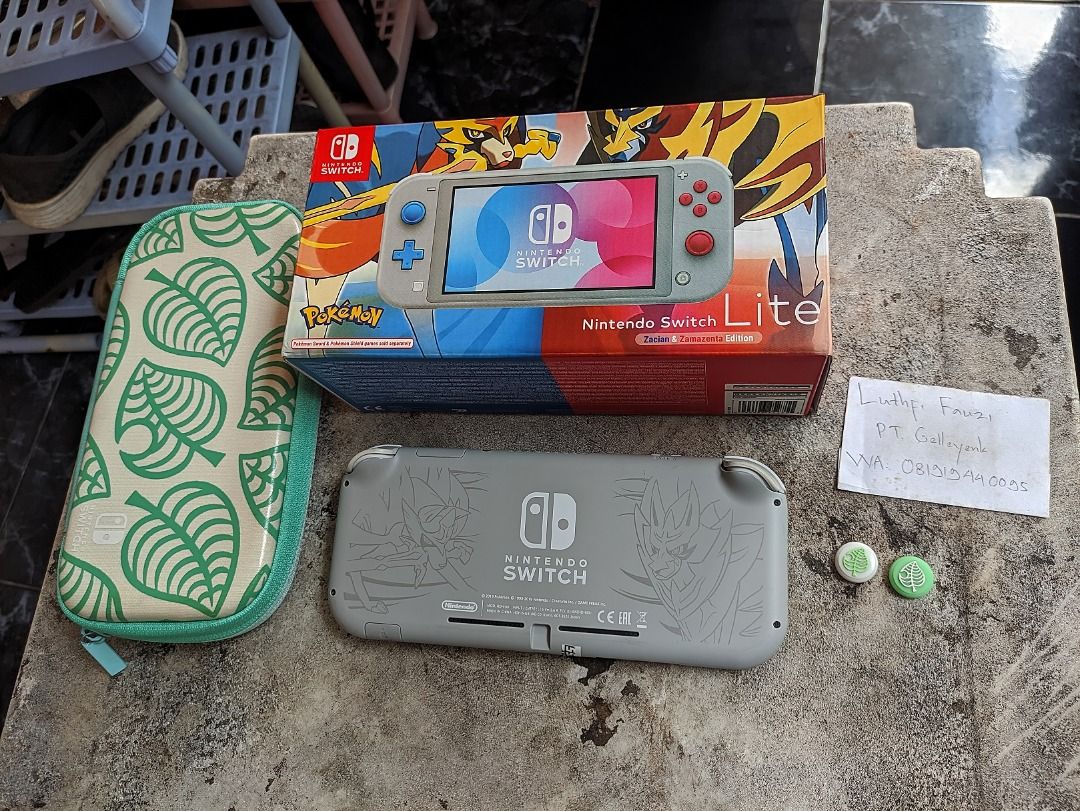 Nintendo Switch Lite Pokemon Sword Shield Limited Edition 05, Video ...