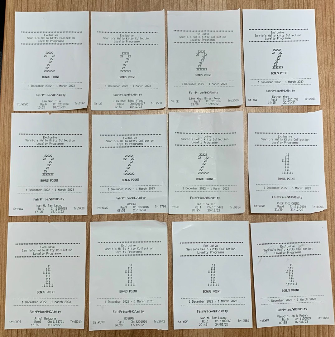 NTUC FairPrice bonus points, Tickets & Vouchers, Vouchers on Carousell