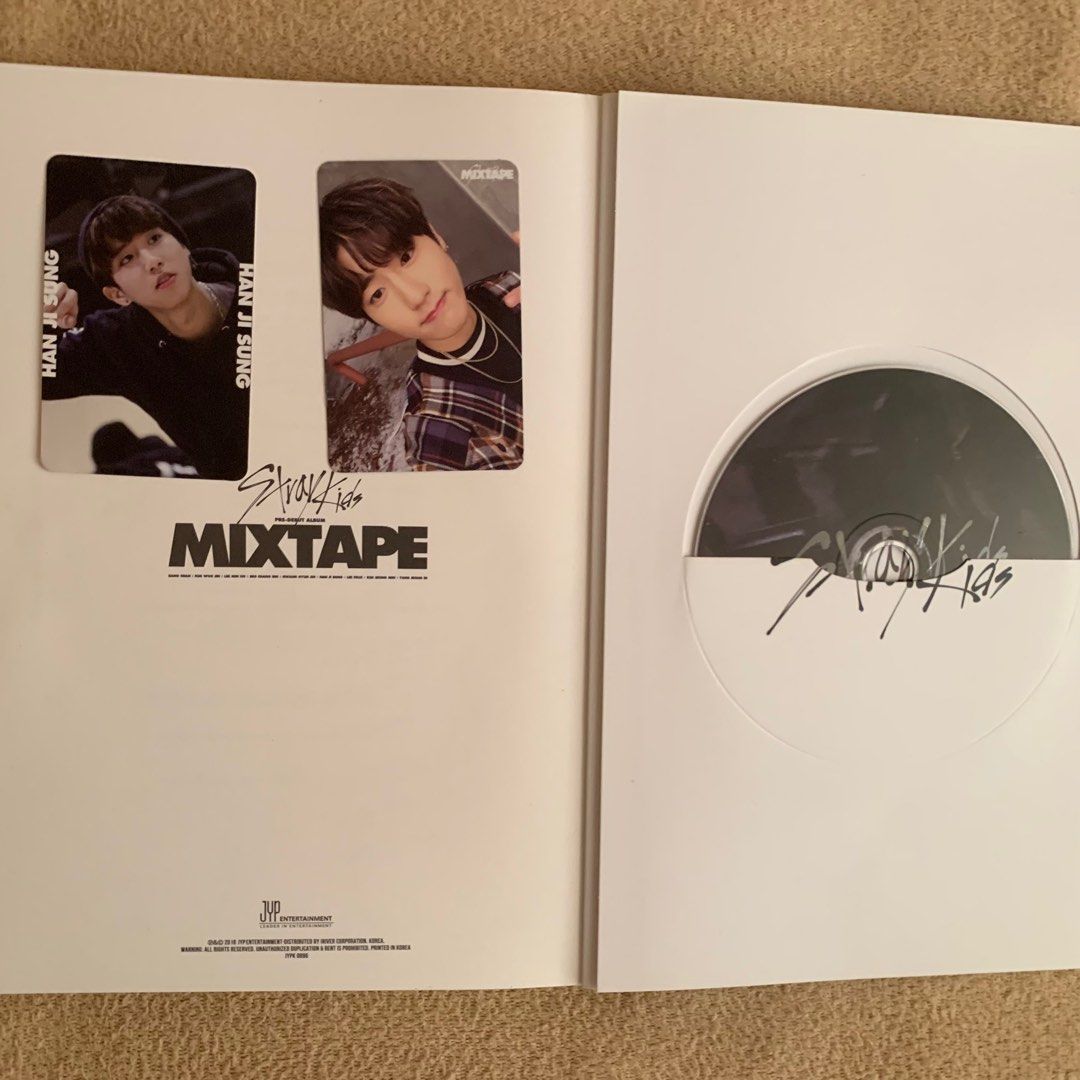 PRICE NEGOTIABLE 🤍🤍OFFICIAL STRAY KIDS PRE-DEBUT Album MIXTAPE: CD ...