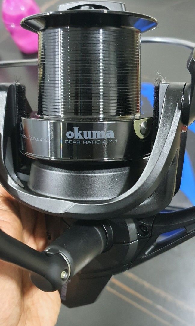 Okuma 8K Spinning Surfcast Reel, Sports Equipment, Fishing on Carousell