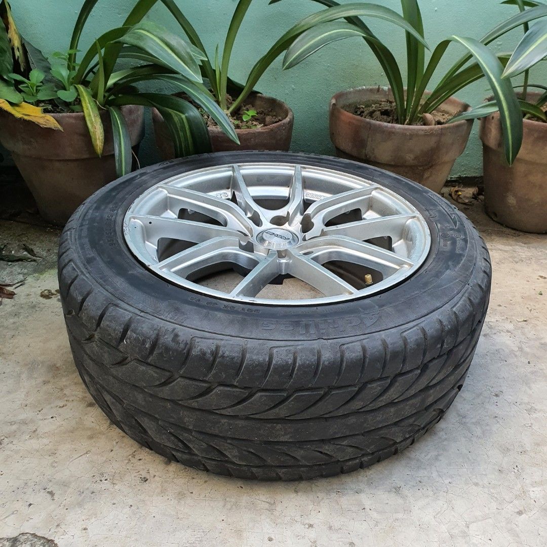 Old Mags and Tires, Car Parts & Accessories, Mags and Tires on Carousell