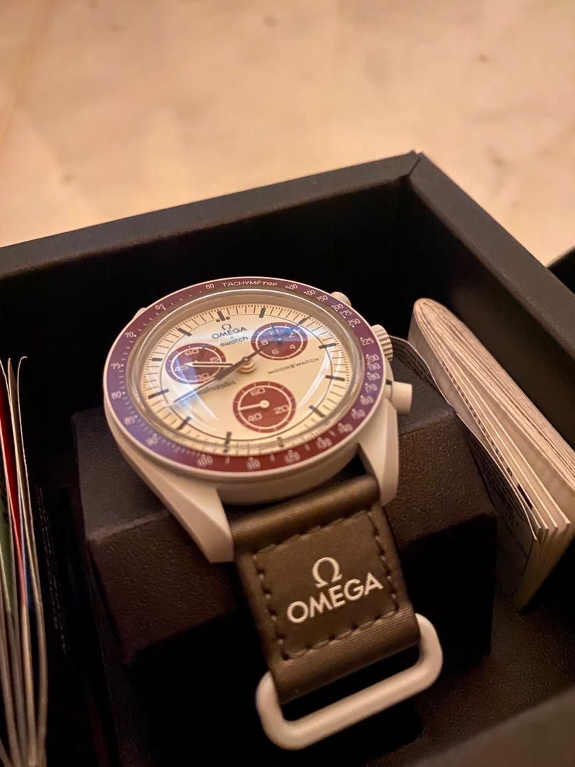 Omega x Swatch Pluto, Luxury, Watches on Carousell