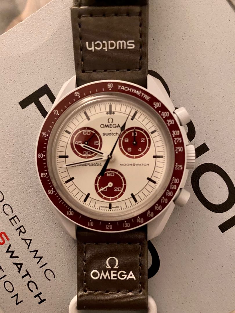 Omega x Swatch Pluto, Luxury, Watches on Carousell