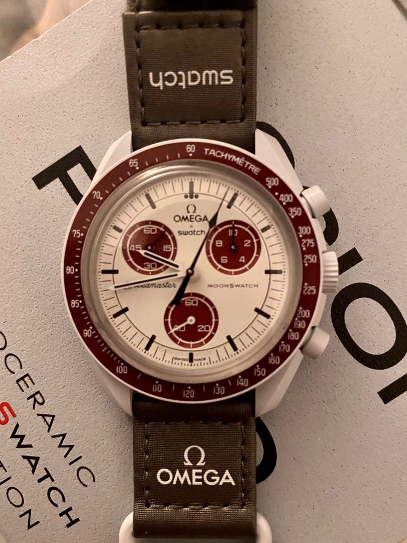 Omega x Swatch Pluto, Luxury, Watches on Carousell
