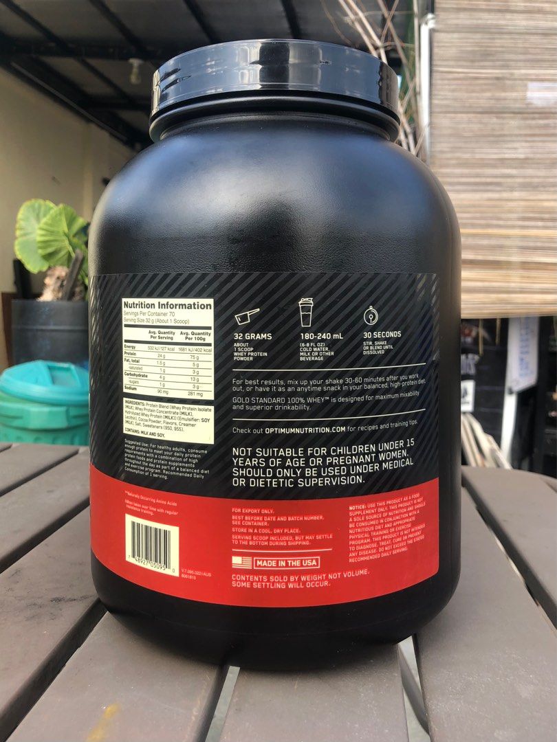 Optimum Nutrition Gold Standard Whey Protein - 5 lbs (Extreme Milk Chocolate), Health ...