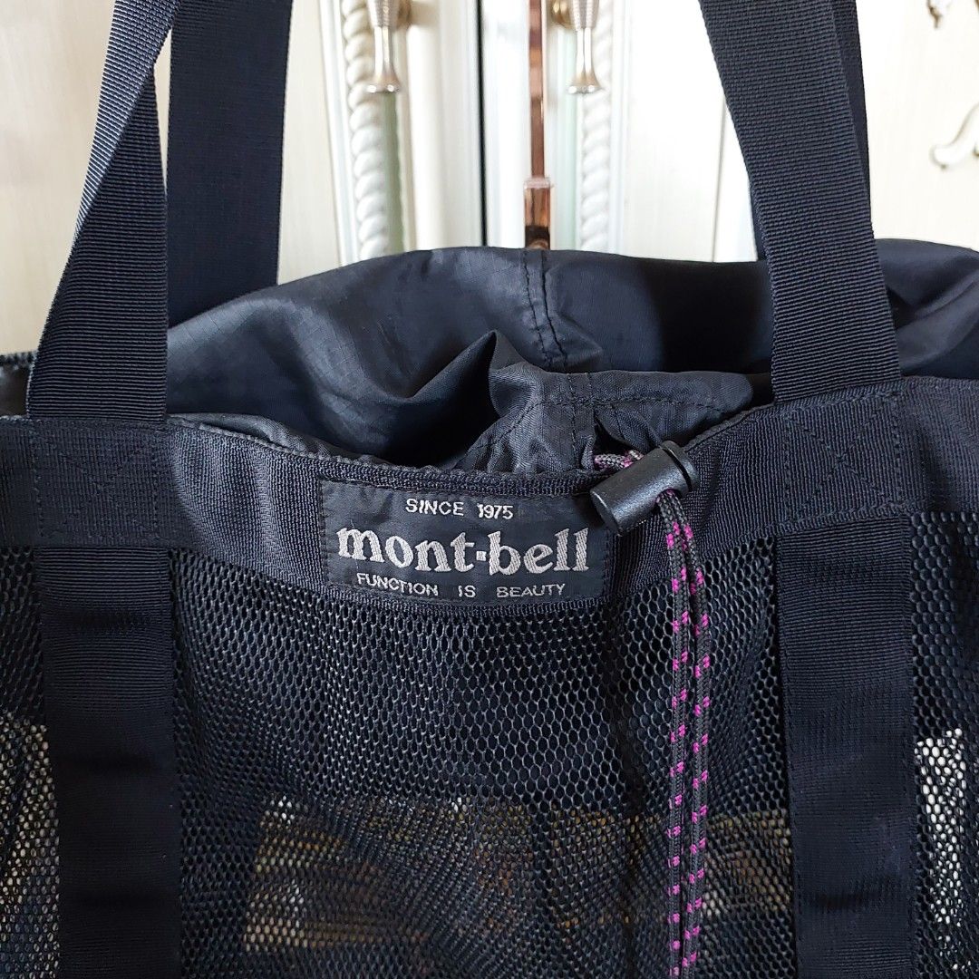 Original Mont-bell mesh diving bag, Men's Fashion, Bags, Sling Bags on ...