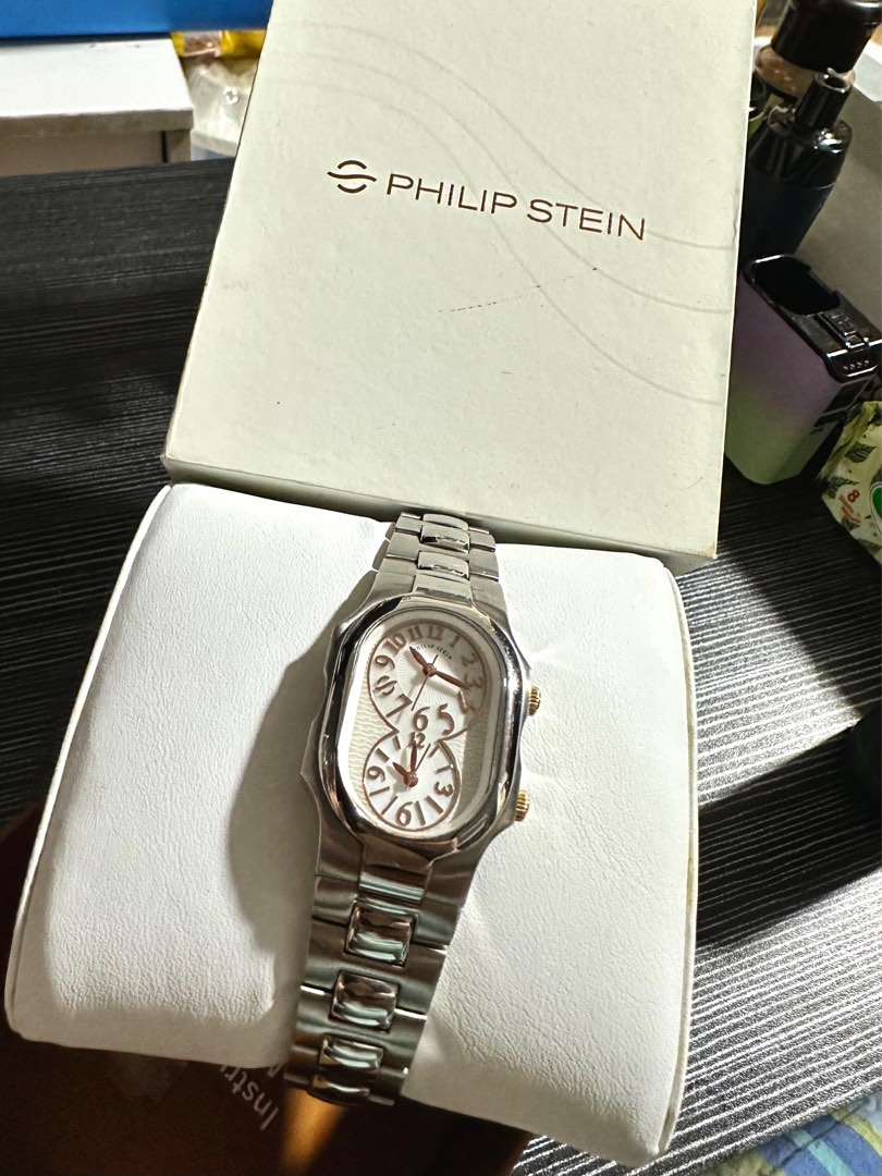 ORIGINAL PHILIP STEIN TWO TONE WATCH, Women's Fashion, Watches ...