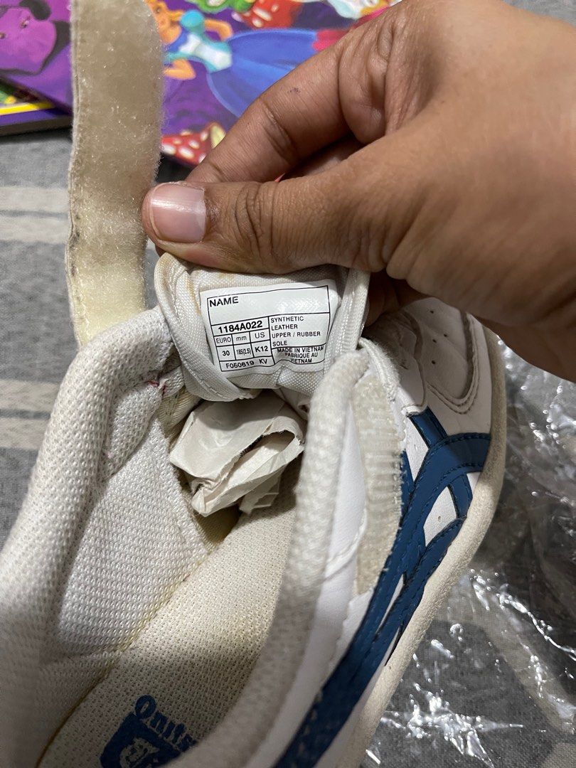 Original Preloved Onitsuka Tiger Shoes for kids, Babies & Kids, Babies ...