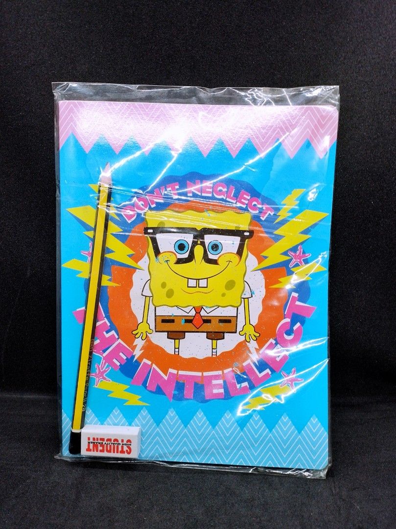 Original SpongeBob SquarePants NoteBook (Include Pencil and Eraser) # ...