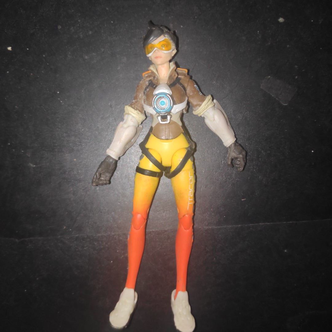 Overwatch Ultimates Tracer Figure Only 6 inches, Hobbies & Toys, Toys ...