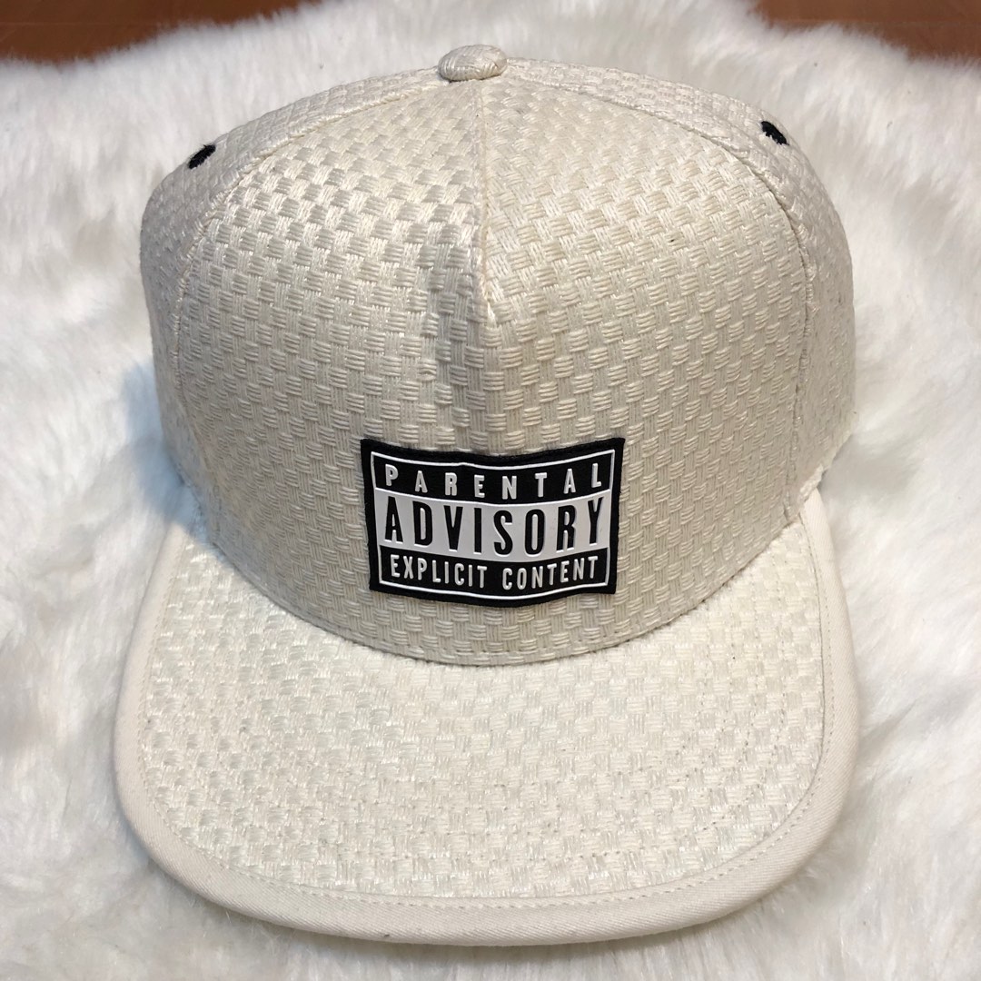 Parental advisory cap, Men's Fashion, Watches & Accessories, Caps & Hats on Carousell
