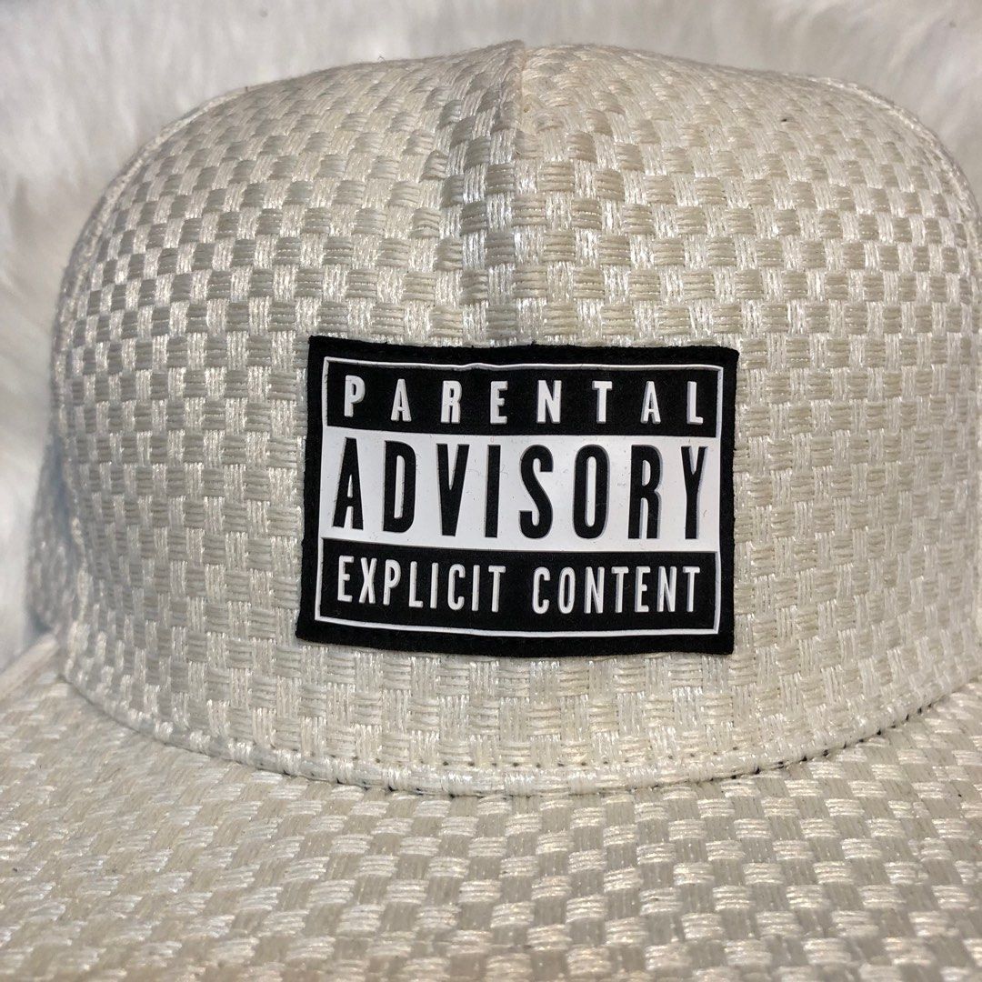 Parental advisory cap, Men's Fashion, Watches & Accessories, Caps ...