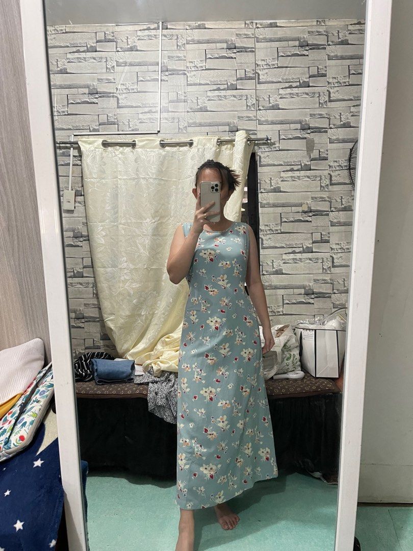 pastel green dress, Women's Fashion, Dresses & Sets, Dresses on Carousell