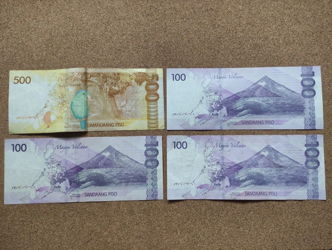 Philippine Banknotes | Starnotes 500 and 100s, Hobbies & Toys ...