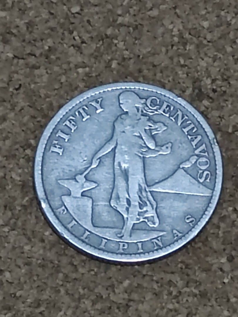 Philippine Coin - USPI | 1920 Fifty Centavos (Silver)(Keydate), Hobbies & Toys, Memorabilia ...