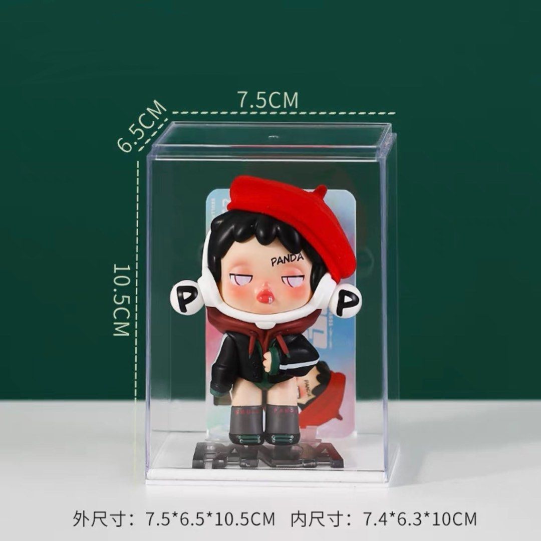 [PO] Pop Mart Display Case w Card Holder, Hobbies & Toys, Memorabilia ...