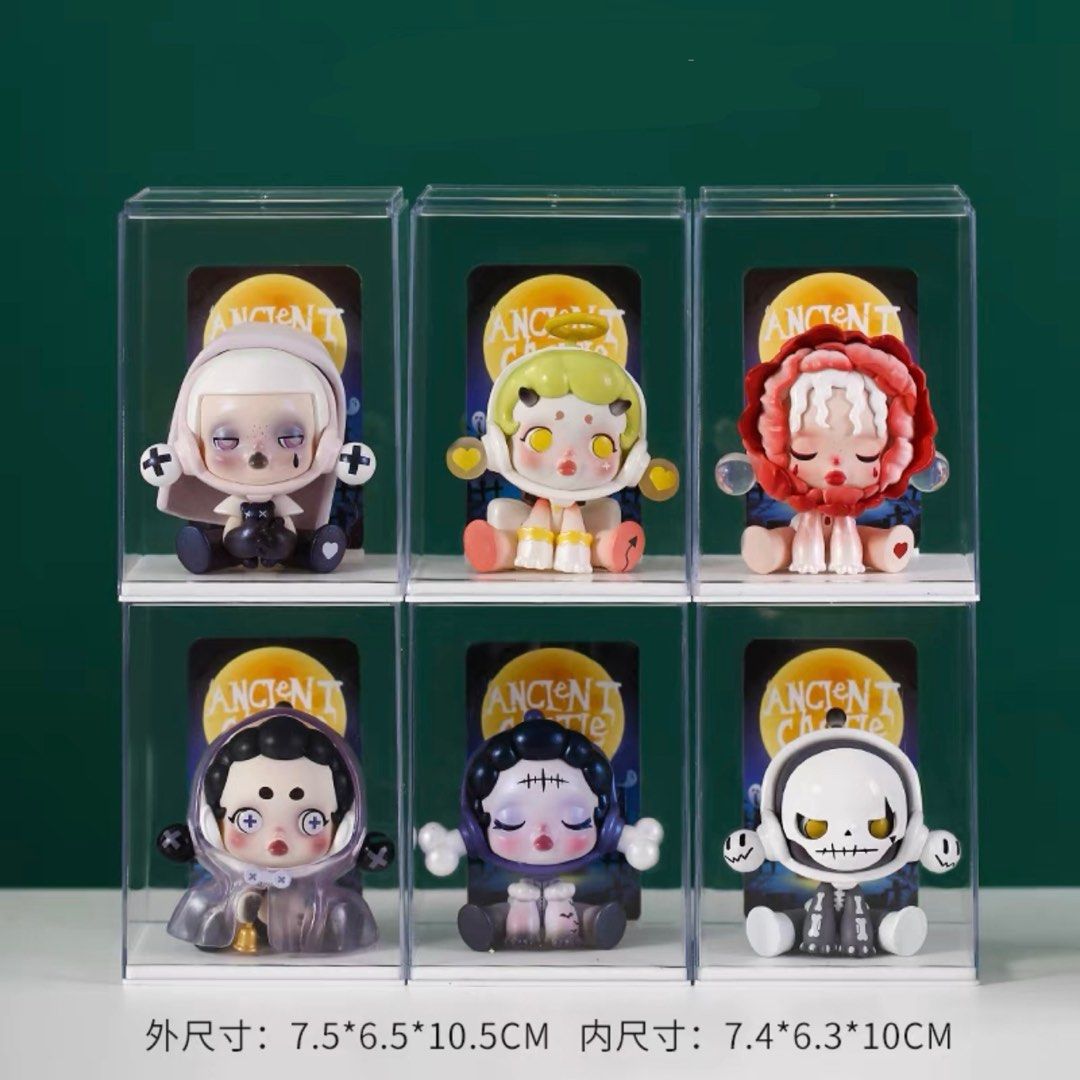 [PO] Pop Mart Display Case w Card Holder, Hobbies & Toys, Memorabilia ...