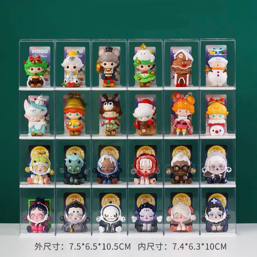 [PO] Pop Mart Display Case w Card Holder, Hobbies & Toys, Memorabilia ...