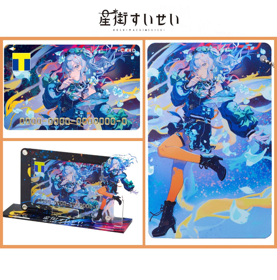 [PO] [Specter Album Special] Hoshimachi Suisei T Card / Card Stand with ...