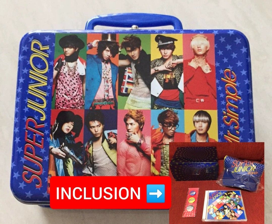 [PO] SUPER JUNIOR mr.simple Luxurious Memorial Box Set, Hobbies & Toys ...