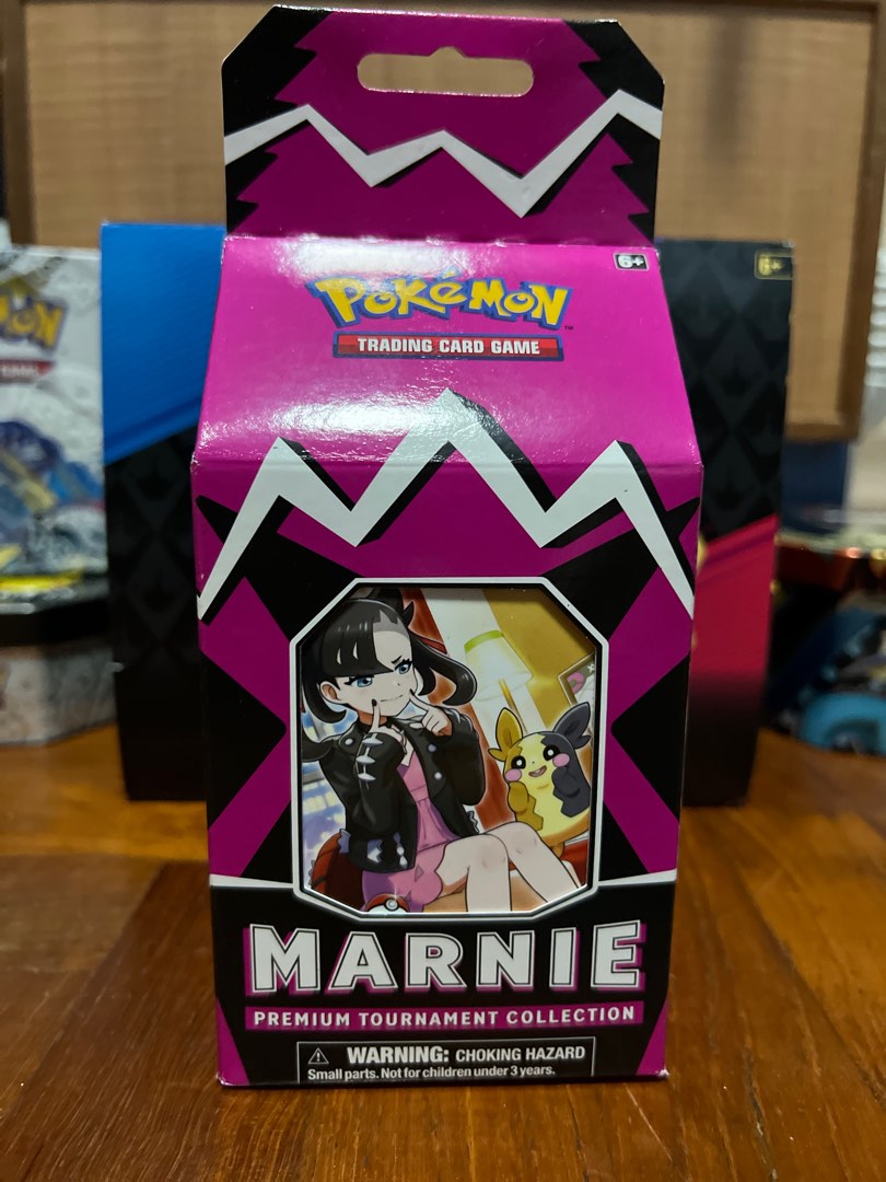 Pokemon Marnie Premium Tournament Collection Box, Hobbies & Toys, Toys ...