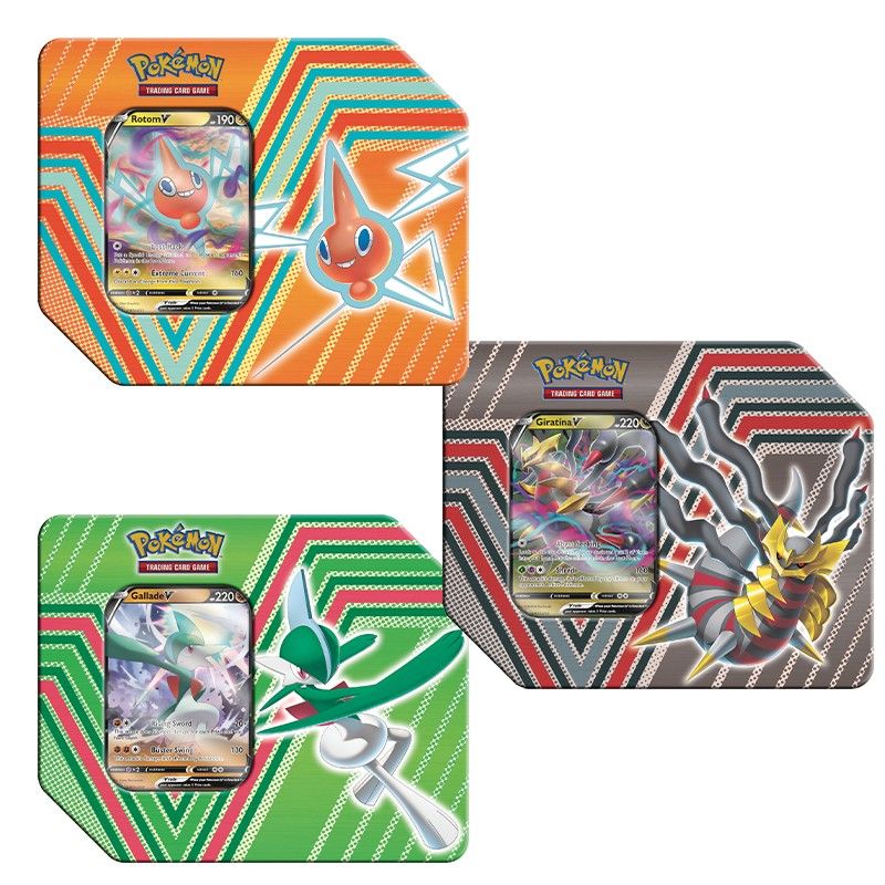 Pokemon TCG Hidden Potentials Tins (US Exclusive) Set of 3, Hobbies ...
